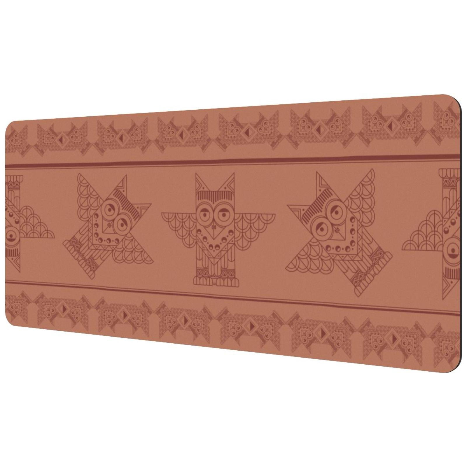 OWNHE Flying Owls Pattern Rectangular Extended Desk Pad with Non-Slip ...