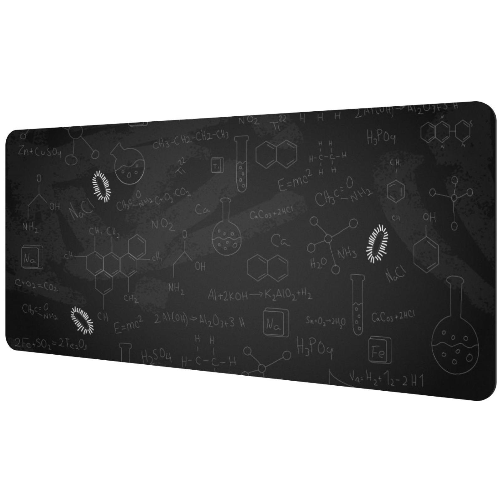 OWNHE Hand Drawn Chemistry Blackboard Pattern Rectangular Extended Desk ...