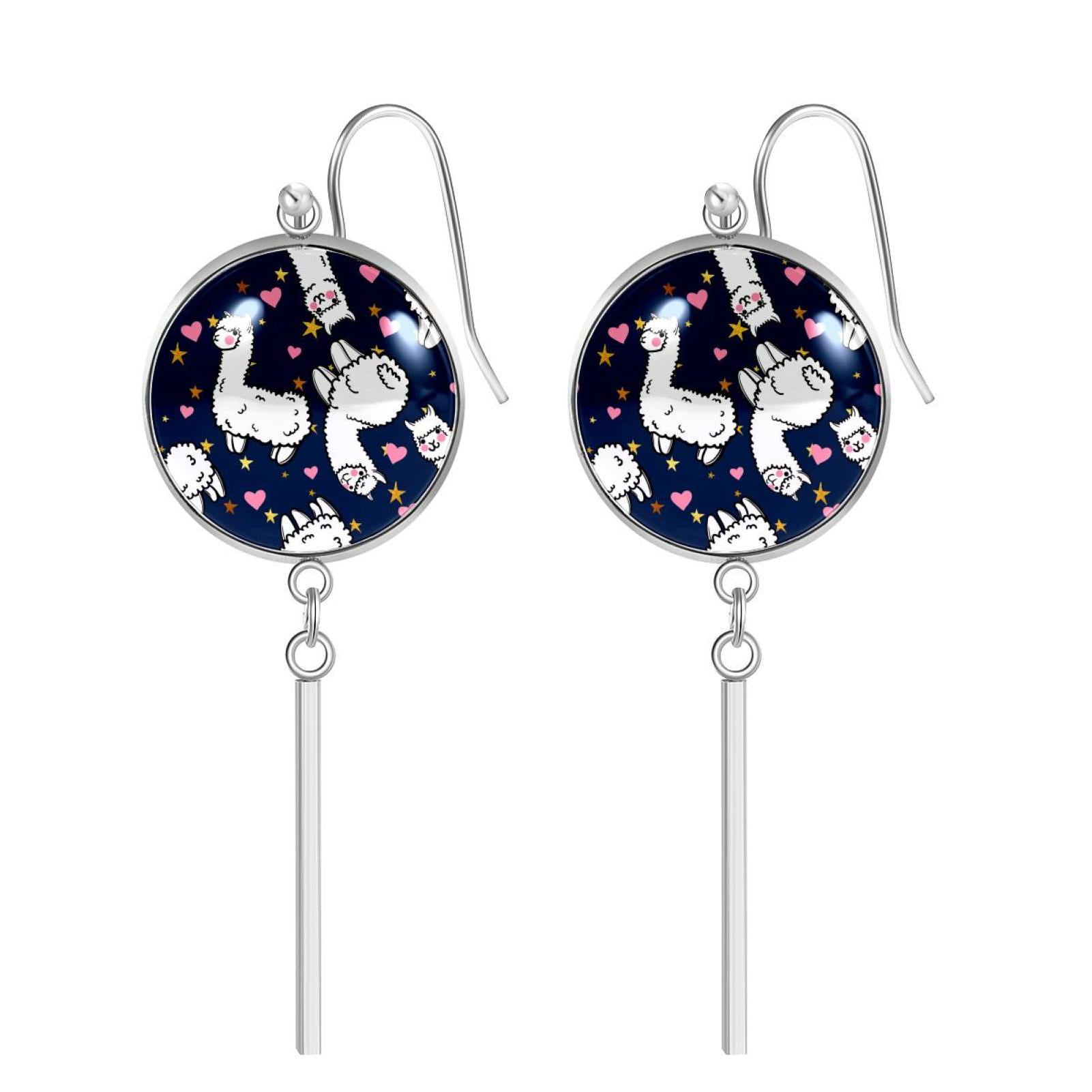 OWNMEMORY Alpaca Llama Cute Cartoon Lama Pattern, Pattern Elevate Your ...