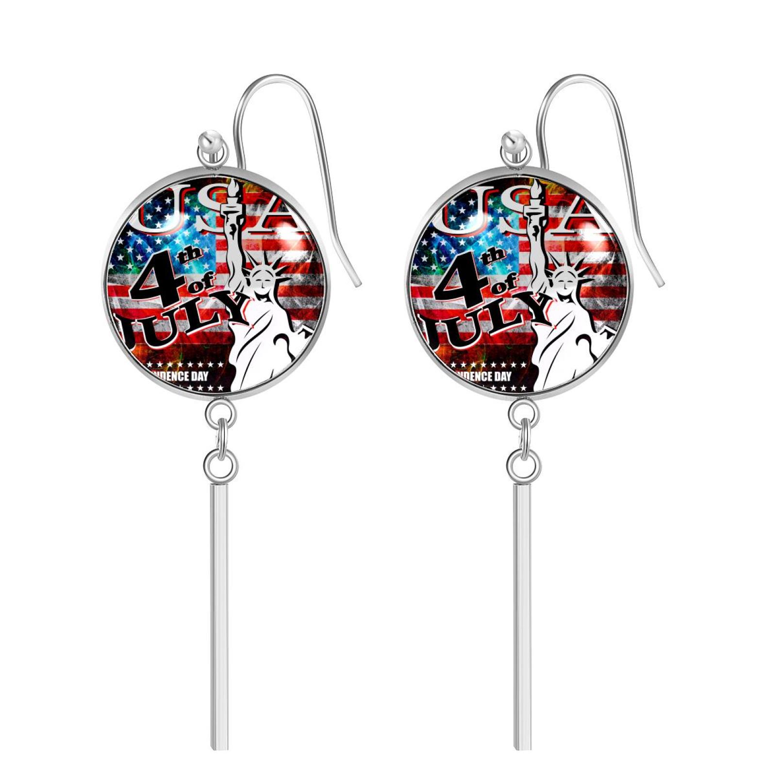 OWNMEMORY American Independence Day Statue of Liberty Pattern, Pattern ...