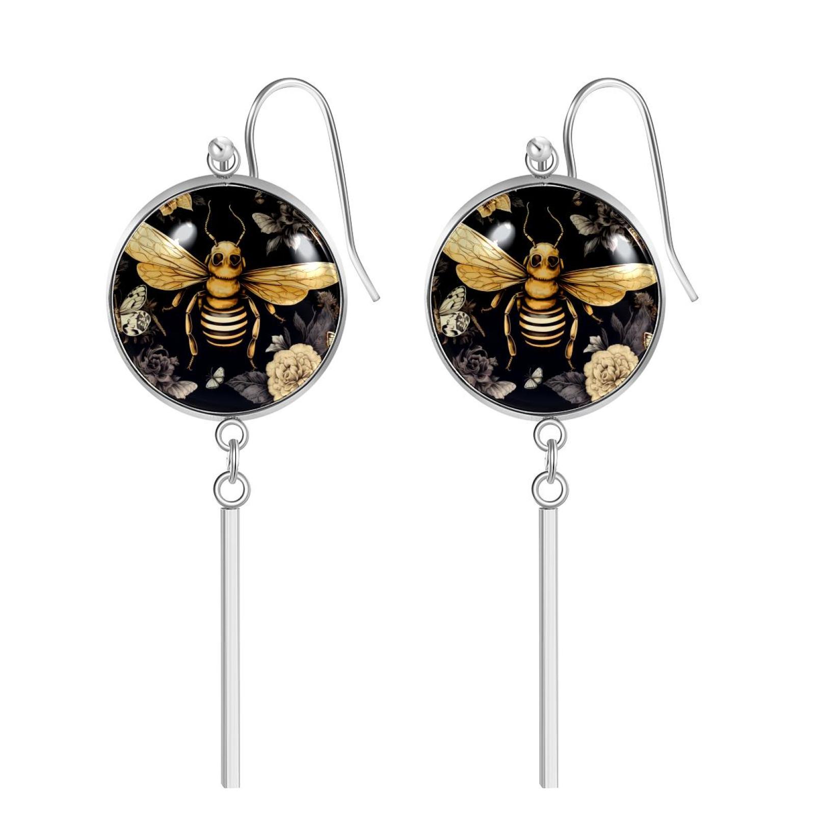 OWNMEMORY Bees Pattern, Elevate Your Style: Discover Unique Earring ...