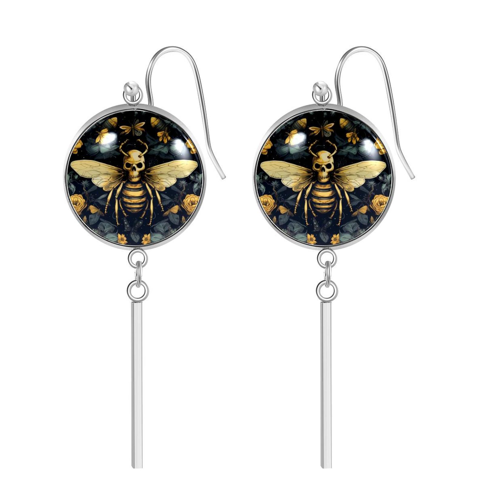 OWNMEMORY Bees Pattern, Elevate Your Style: Discover Unique Earring ...
