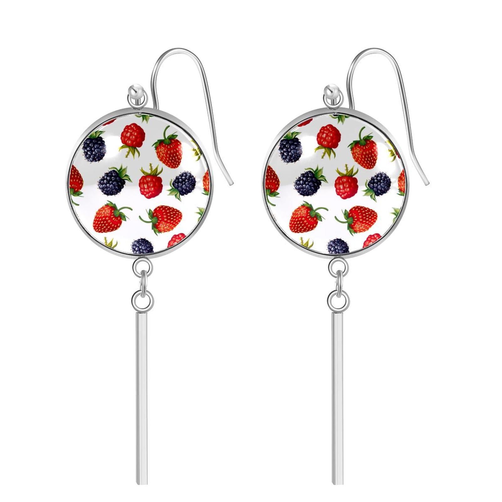 OWNMEMORY Berries Strawberry Pattern, Pattern Elevate Your Style ...