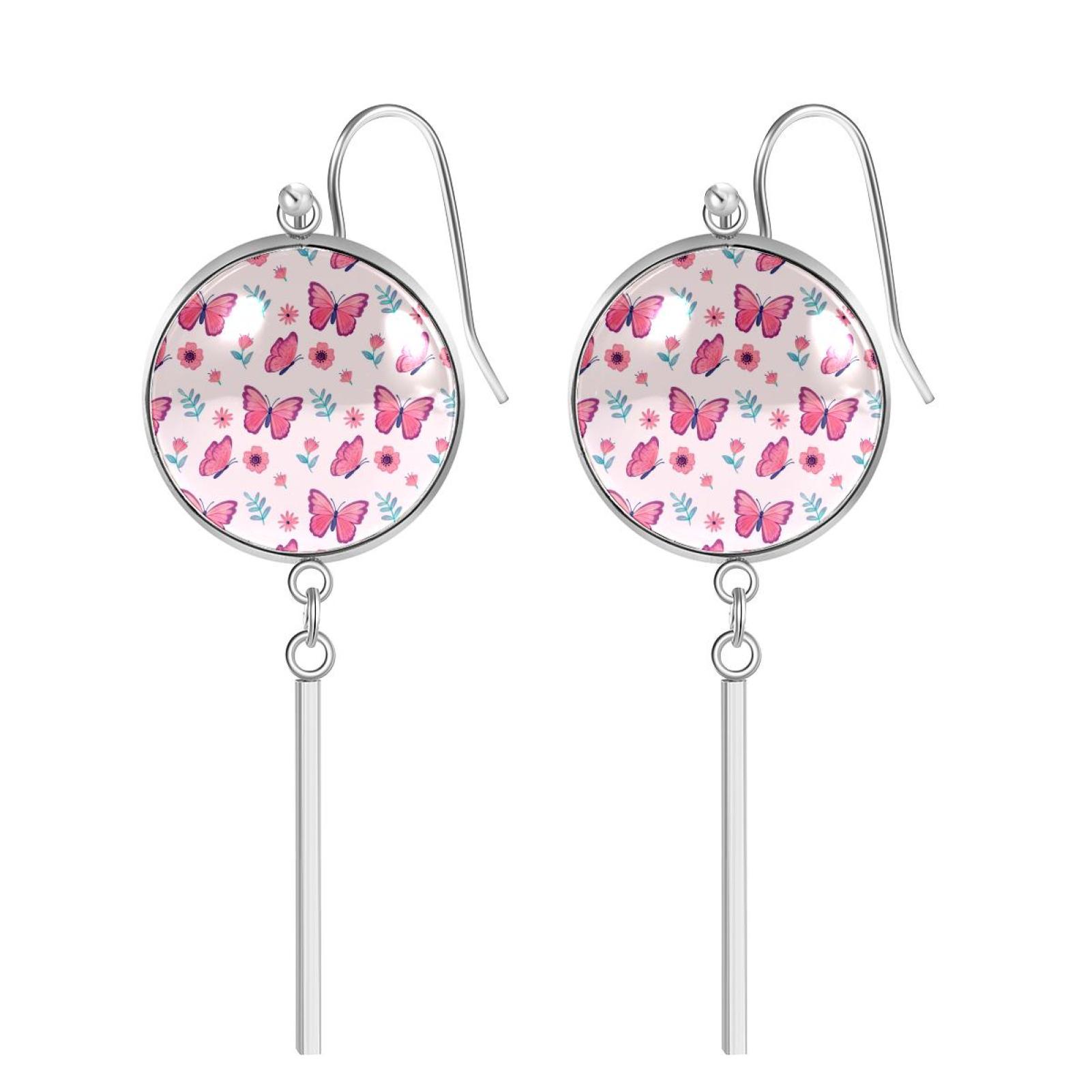 OWNMEMORY Butterflies Pattern Pink Pattern, Pattern Elevate Your Style ...