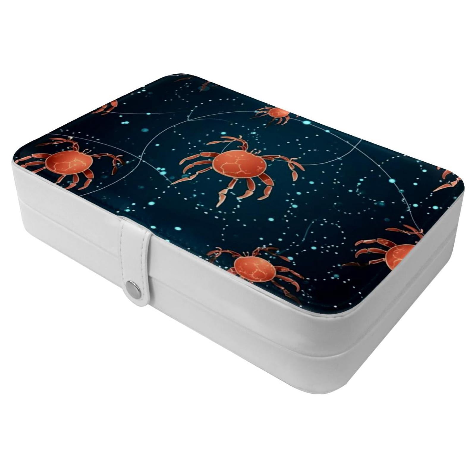 OWNMEMORY Cancer Constellation Pattern Portable PU Leather Necklace ...