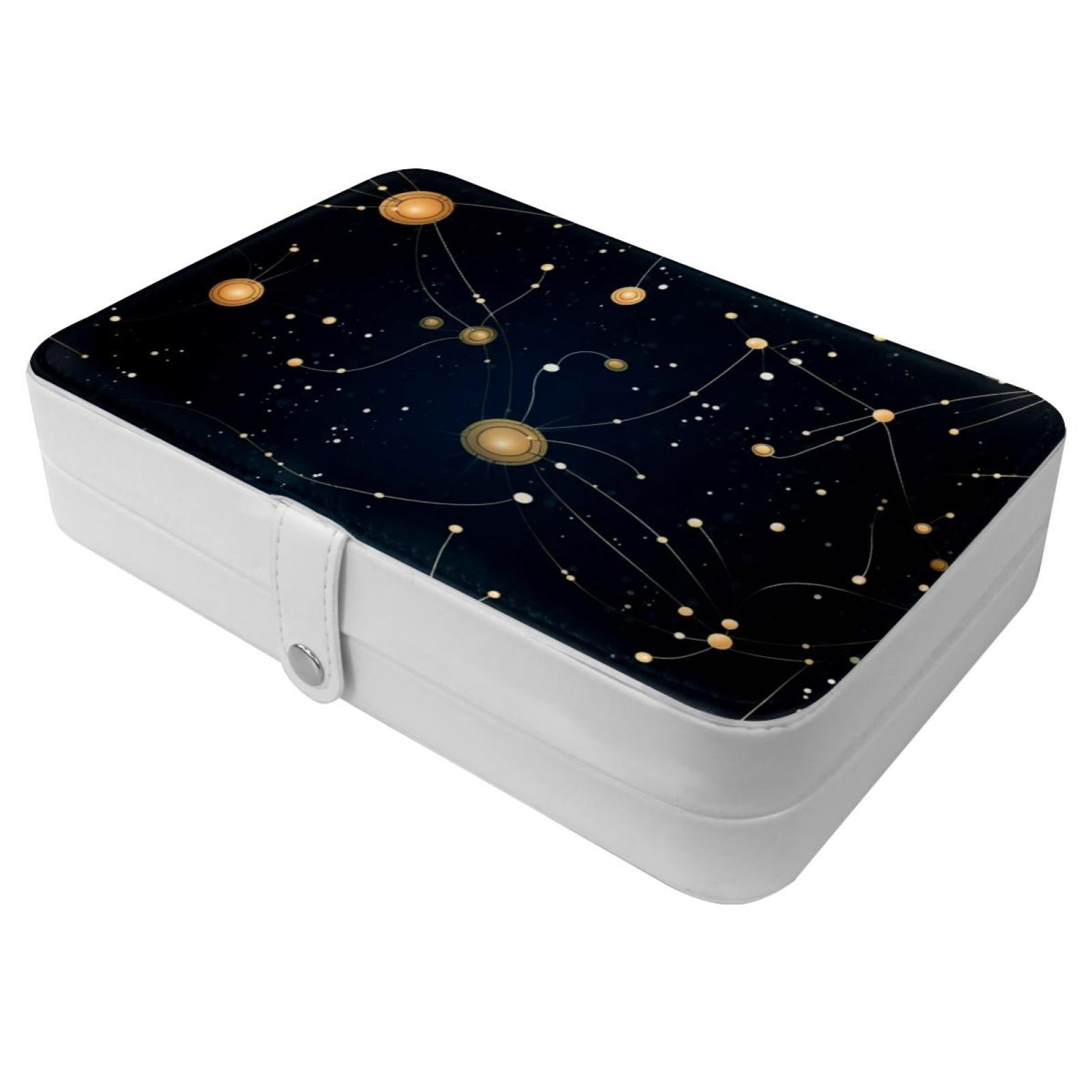 OWNMEMORY Cancer Constellation Pattern Portable PU Leather Necklace ...