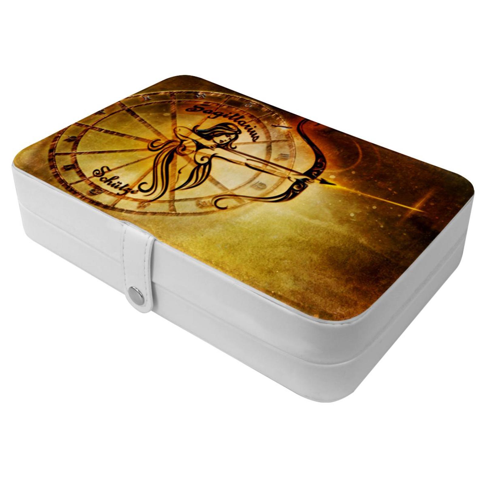 OWNMEMORY Contactors Zodiac Horoscope Astrology Pattern Portable PU ...