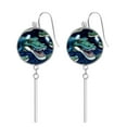 OWNMEMORY Crocodile Pattern Elevate Your Style with Decorative Earring ...