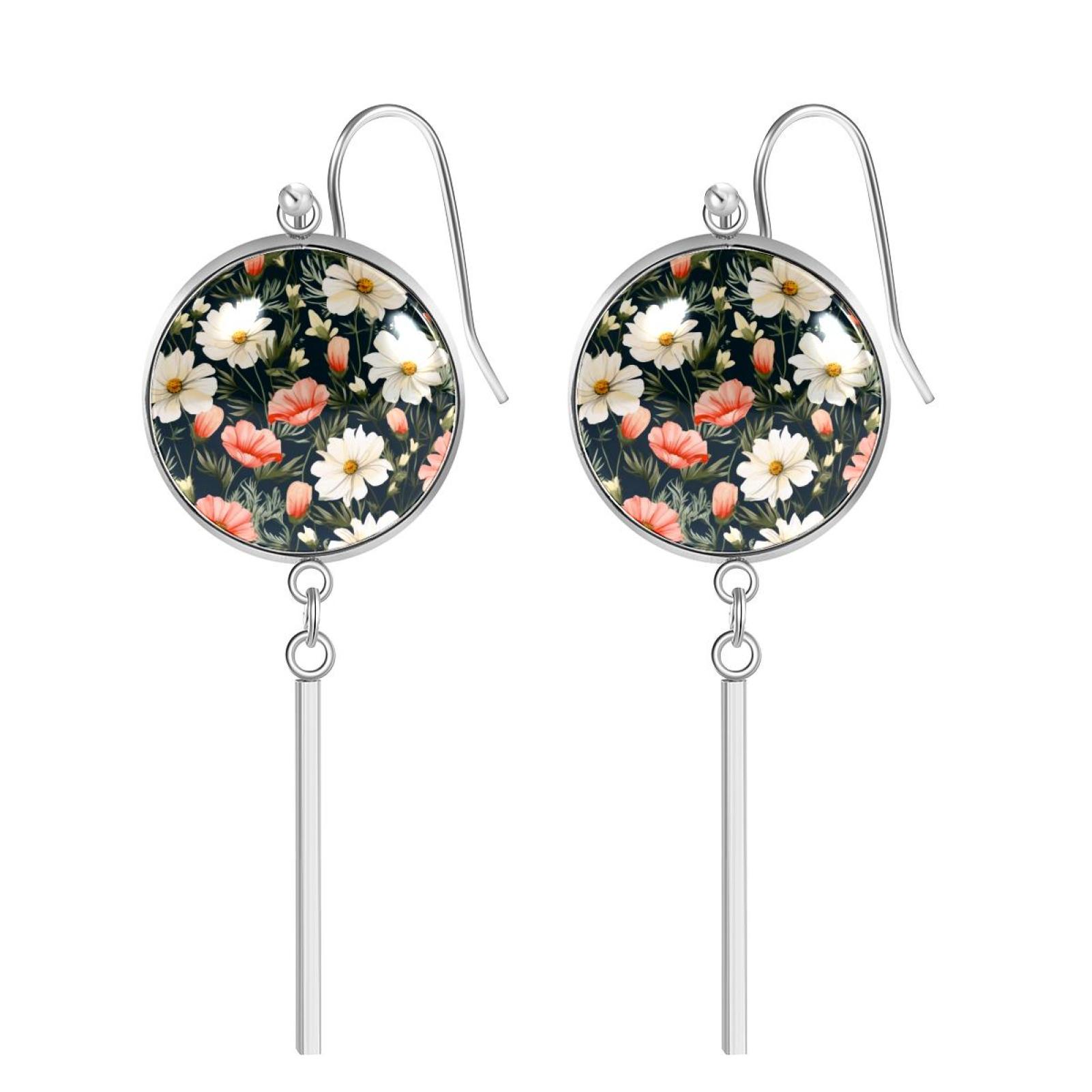 OWNMEMORY Floral Pattern, Elevate Your Style: Discover Unique Earring ...