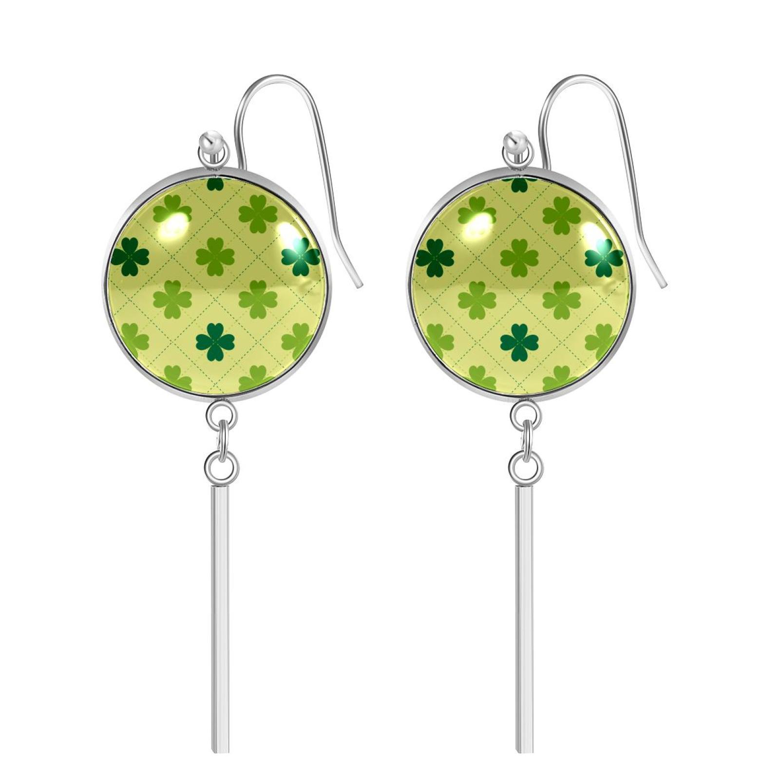 OWNMEMORY Four Leaf Clover Pattern, Pattern Elevate Your Style ...