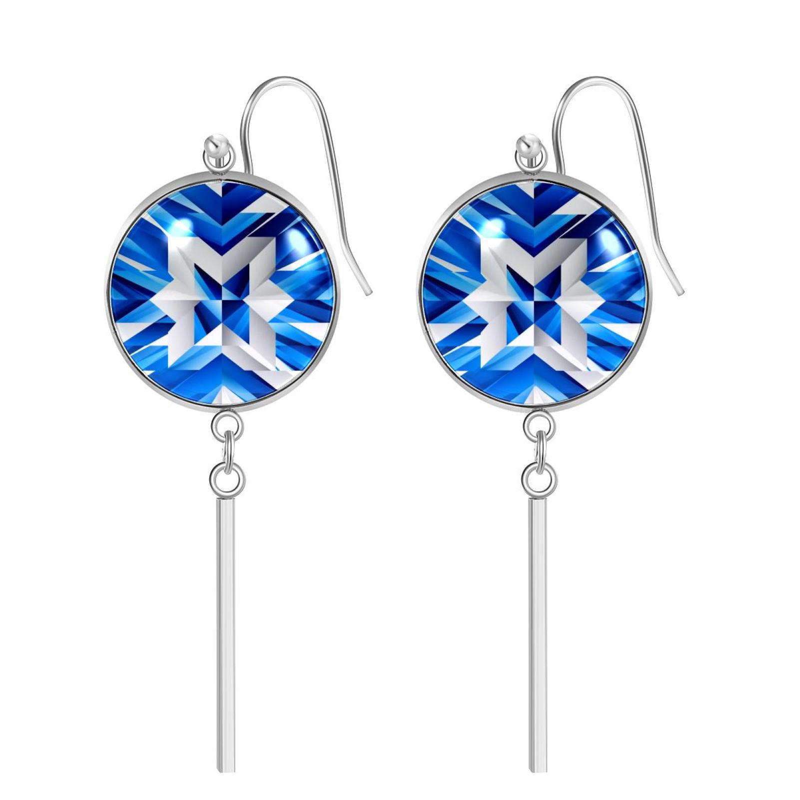 OWNMEMORY Israeli Flag Pattern Elevate Your Style with Decorative ...