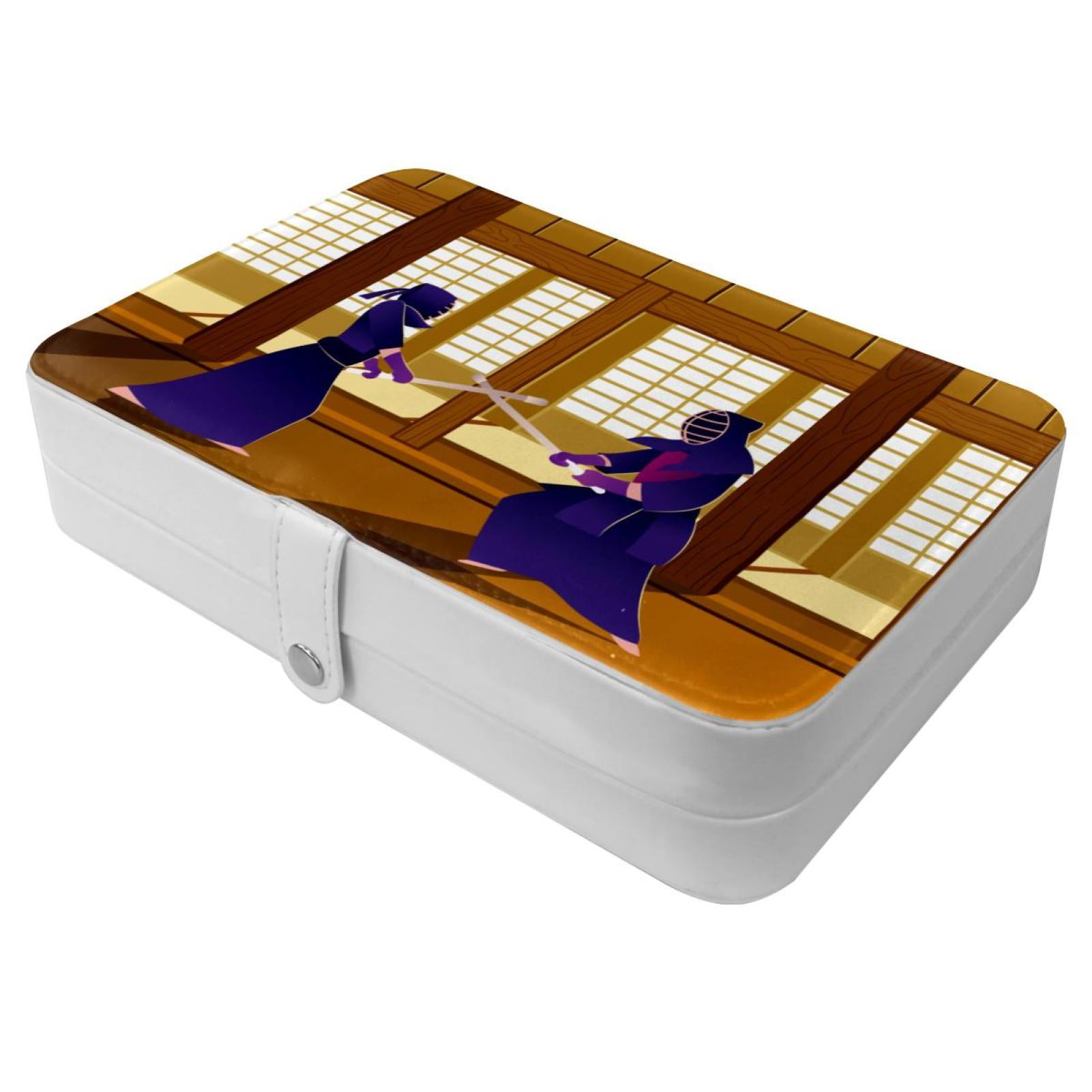 OWNMEMORY Japanese Kendo Dojo Pattern Portable PU Leather Necklace ...