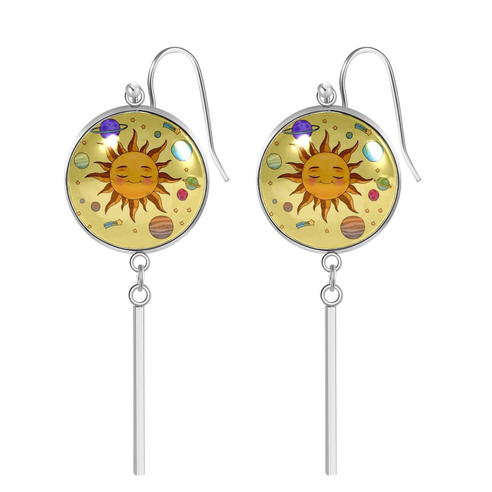 OWNMEMORY Outer Space Planets with Stars Pattern Elevate Your Style ...
