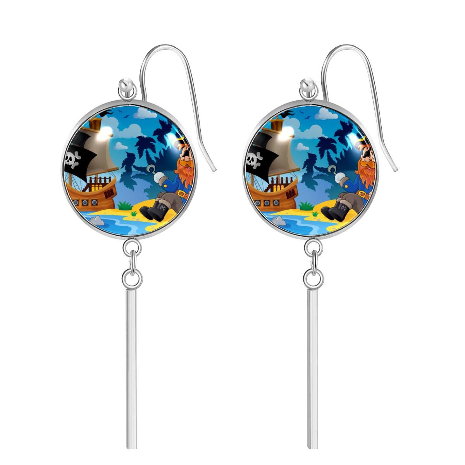 OWNMEMORY Pirate Sea Boat Pattern, Pattern Elevate Your Style: Discover ...