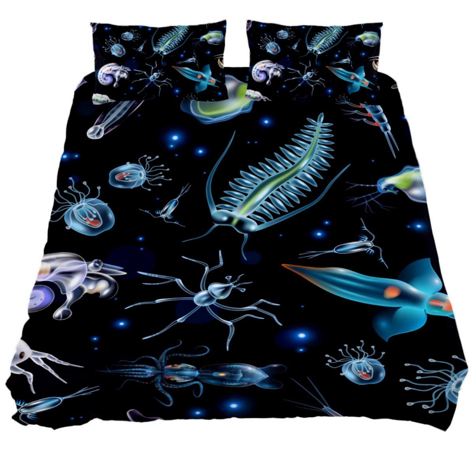 OWNNI Glowing Lights Luminescent Marine Plankton on Dark Background ...