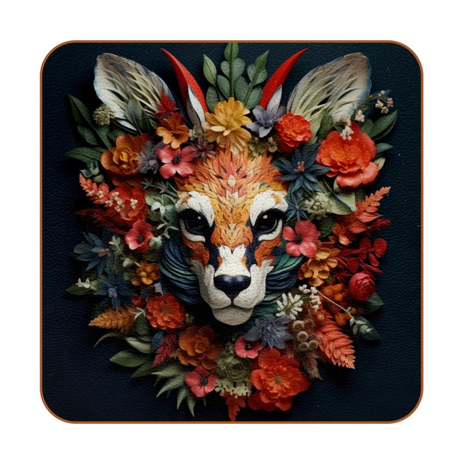 OWNNI Home Coaster Floral Animal Pattern, Elevate Your Home Decor with ...