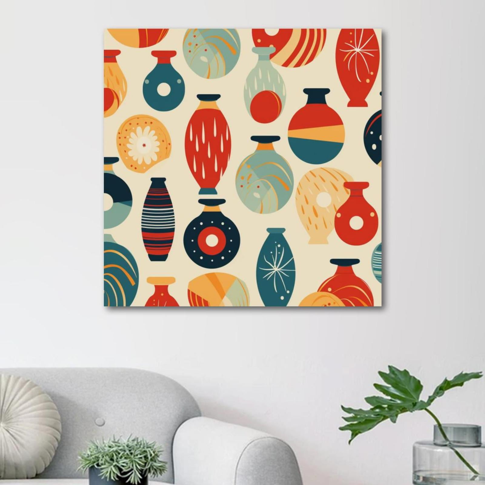 OWNSERIES Bowling Pattern Canvas Wall Art Paintings for Living Room ...