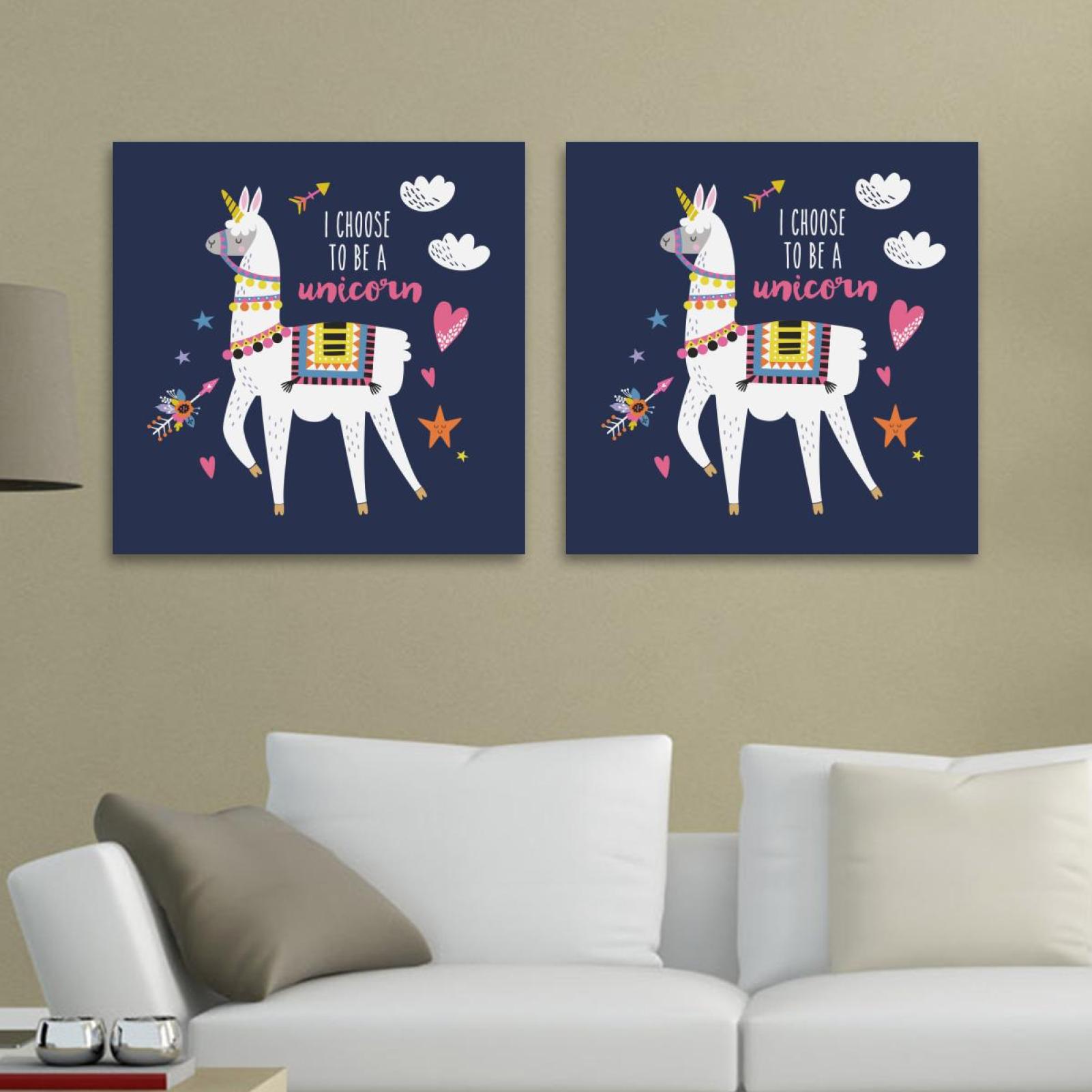 OWNSERIES Cartoon I Choose To Be a Unicorn Heart Star Arrow Cloud ...