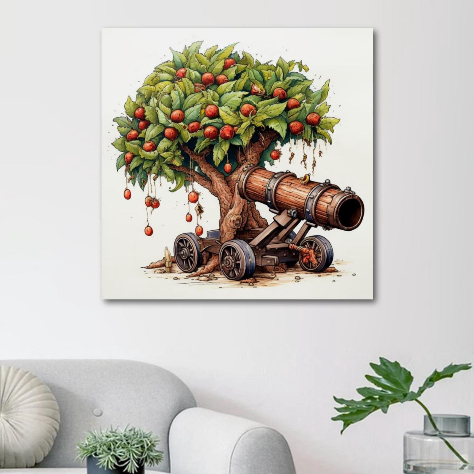 OWNSERIES Date Palm & Iftar Crackers Pattern Canvas Wall Art Paintings ...