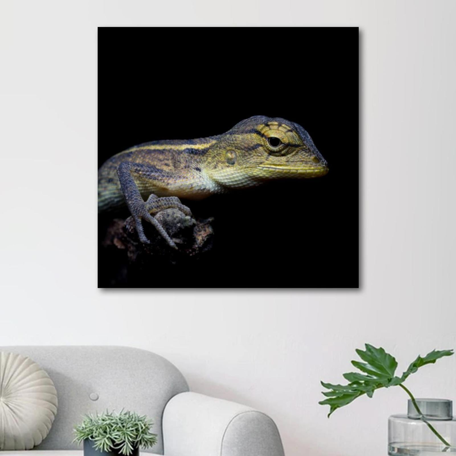 OWNSERIES Fearful Lizard Cabrite Pattern Canvas Wall Art Paintings for ...