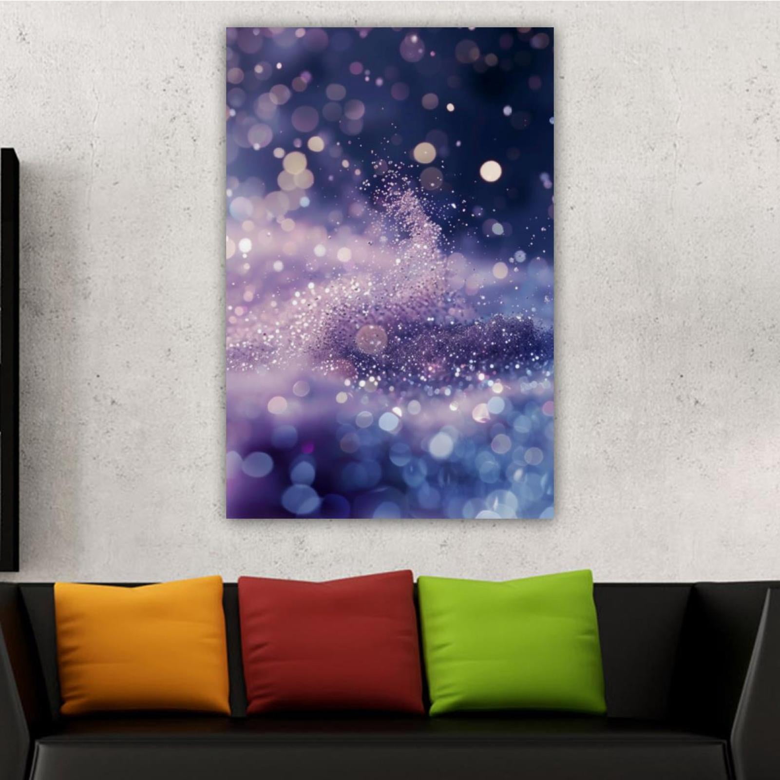 OWNSERIES Home Decor Colorful Rhyme Pattern Canvas Wall Art Paintings ...
