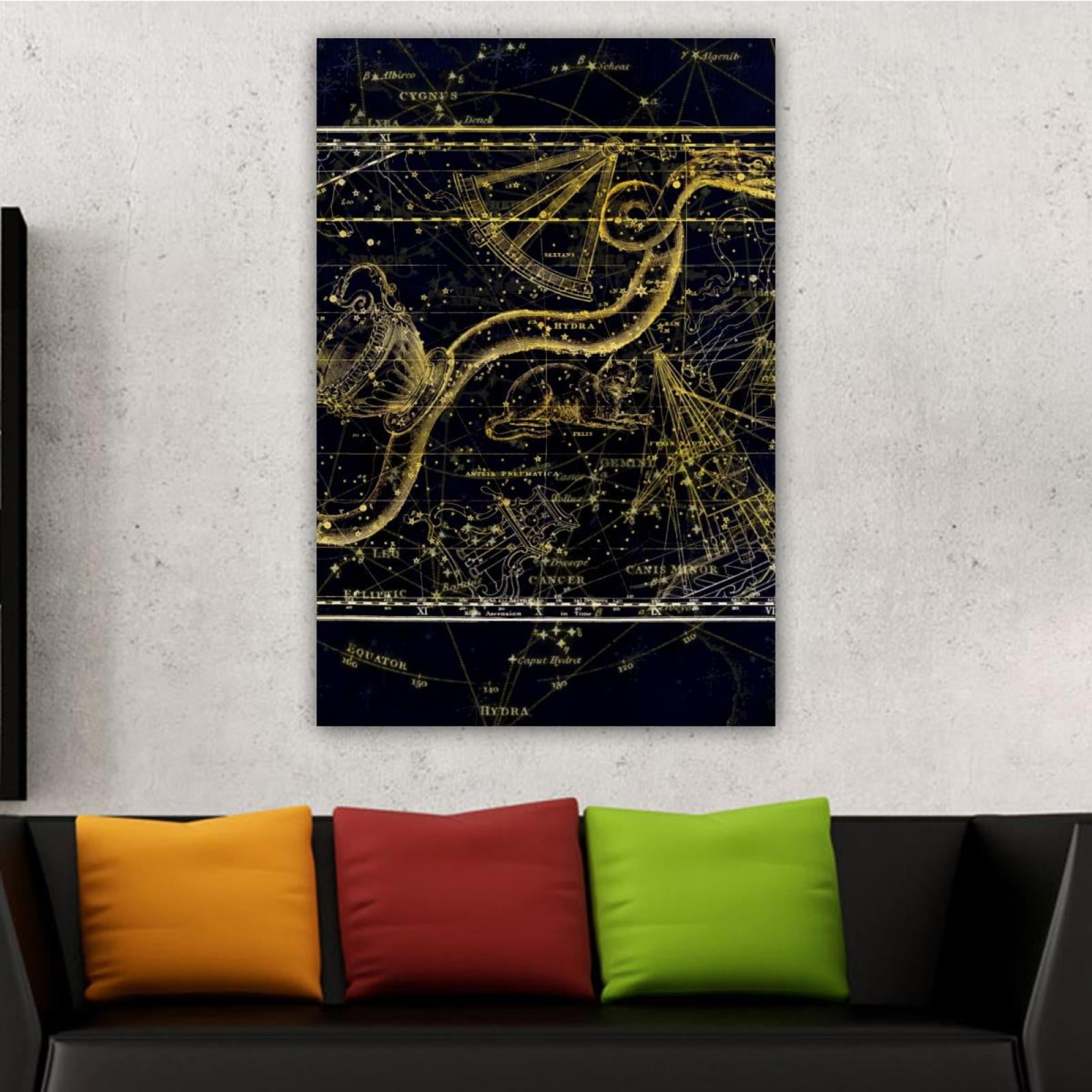 OWNSERIES Home Decor Constellation Constellation Map Zodiac Sign Sky ...