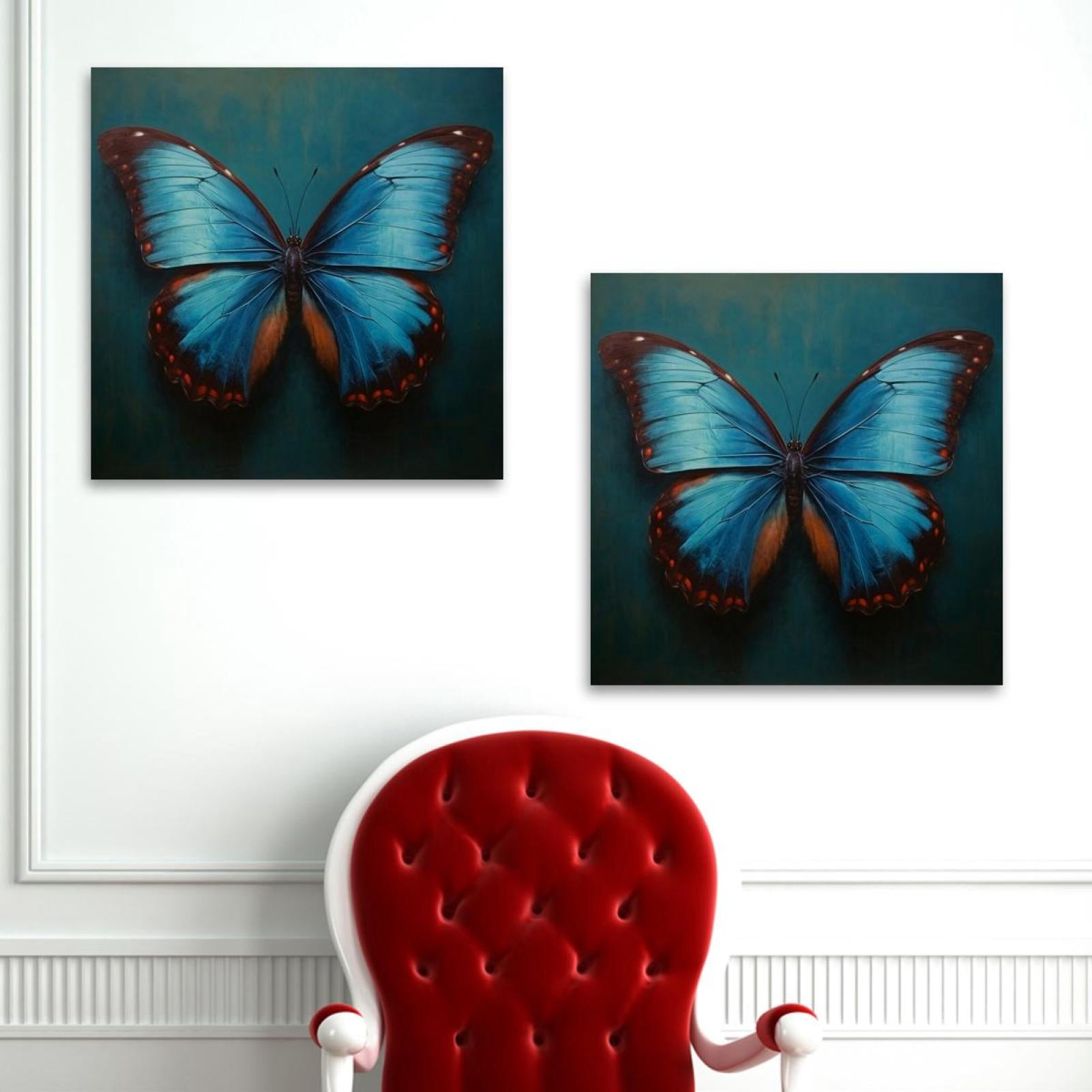 OWNSERIES Independence Day Pattern 2PC Canvas Wall Art Paintings for ...