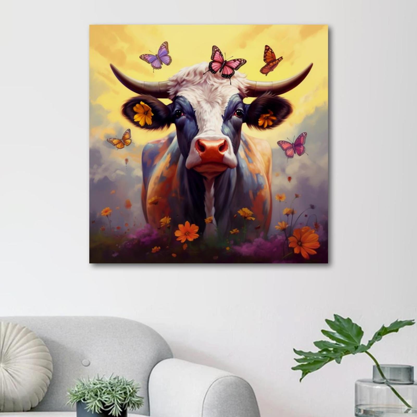 OWNSERIES Independence Day Pattern Canvas Wall Art Paintings for Living ...