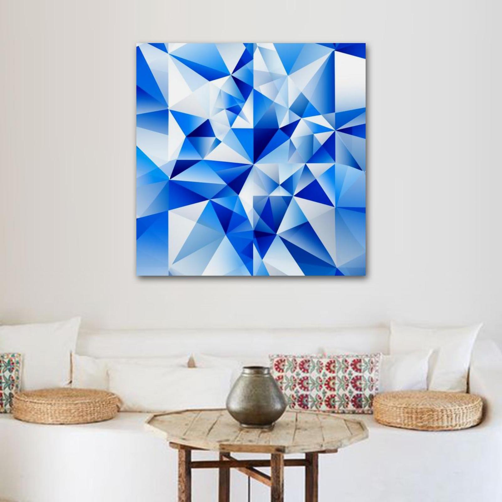 OWNSERIES Israeli Flag Pattern Pattern Canvas Wall Art Paintings for ...