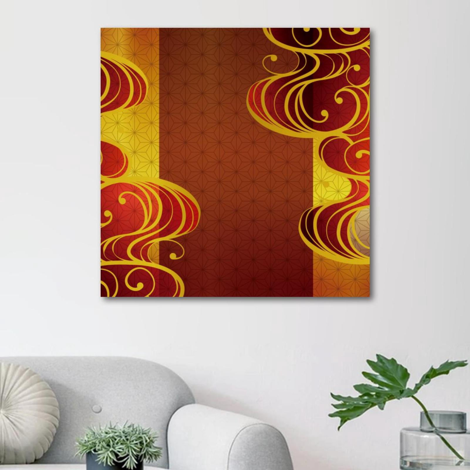 OWNSERIES Japanese Traditional Pattern Canvas Wall Art Paintings for ...