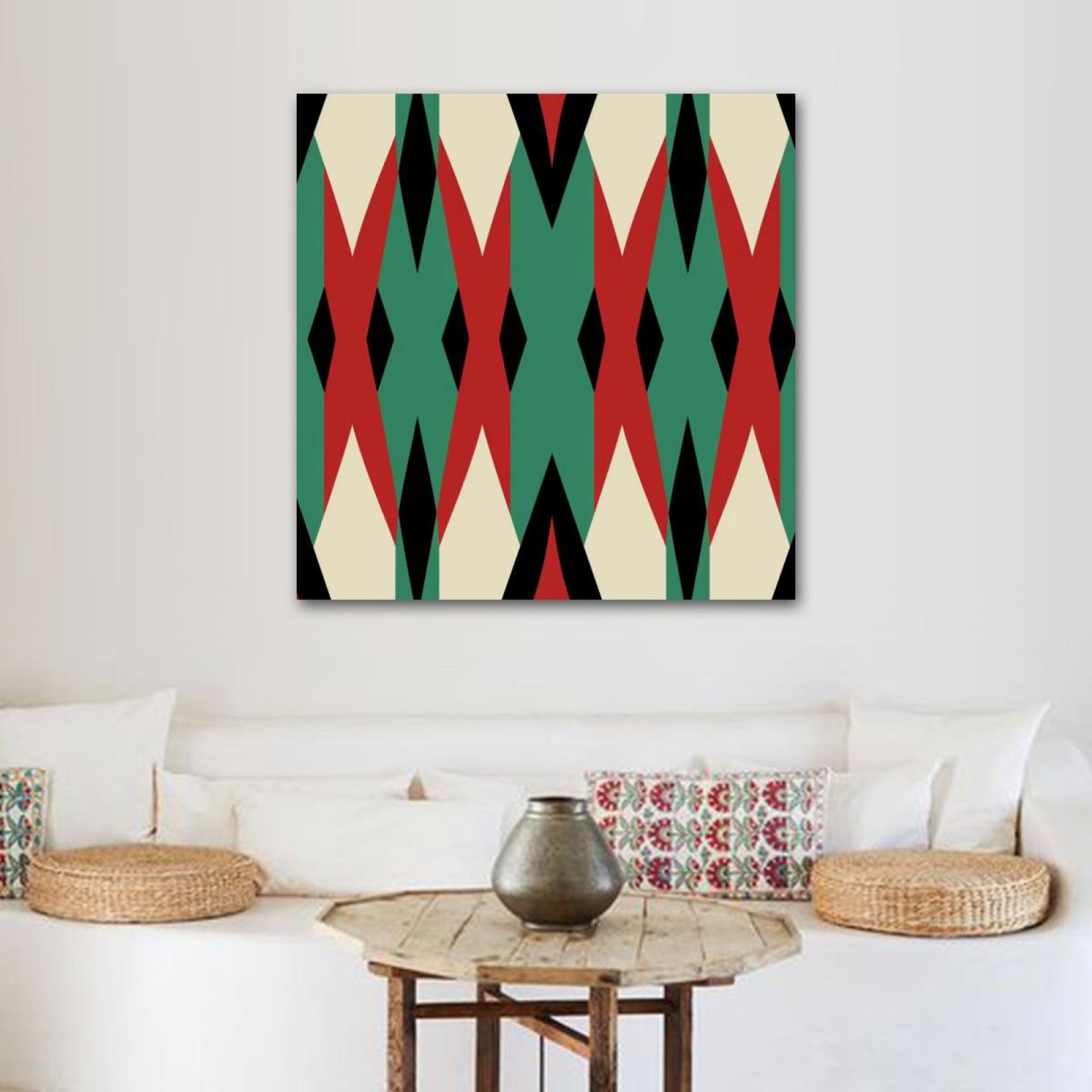 OWNSERIES Palestine Flag Pattern Pattern Canvas Wall Art Paintings for ...