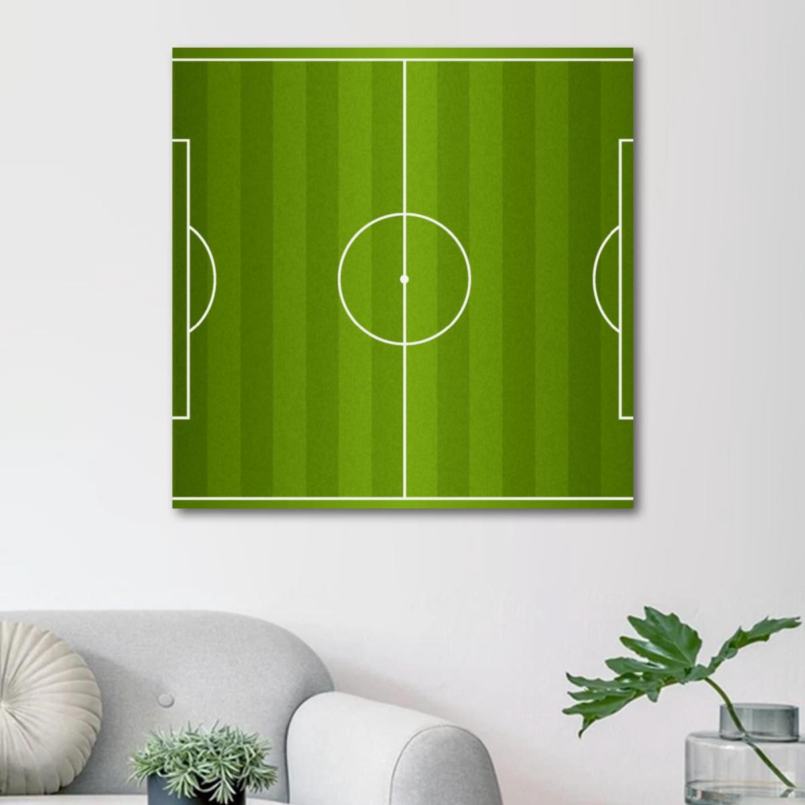 OWNSERIES Sport Football Field Green Pattern Canvas Wall Art Paintings ...