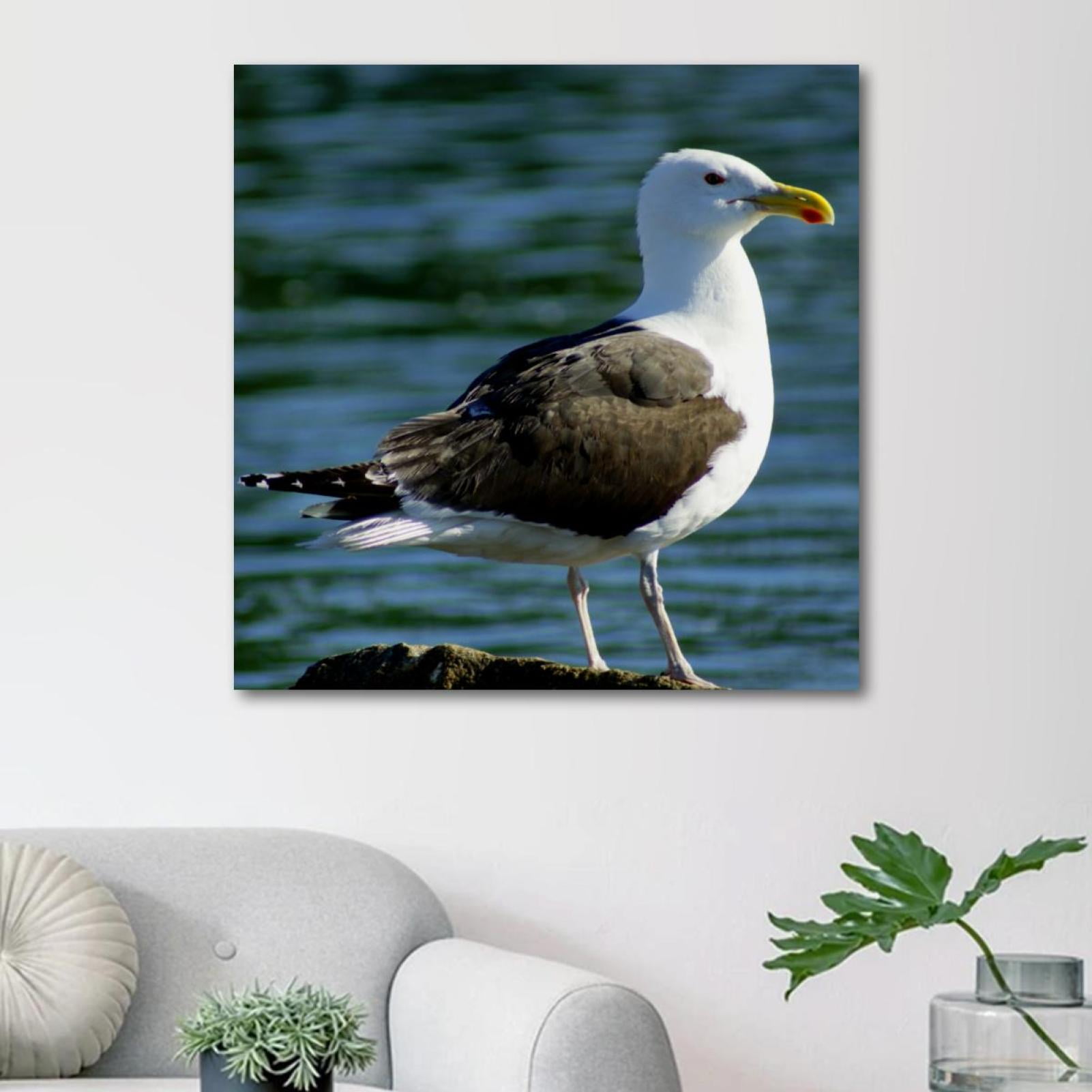 OWNSERIES Stockvault Seagull Pattern Canvas Wall Art Paintings for ...