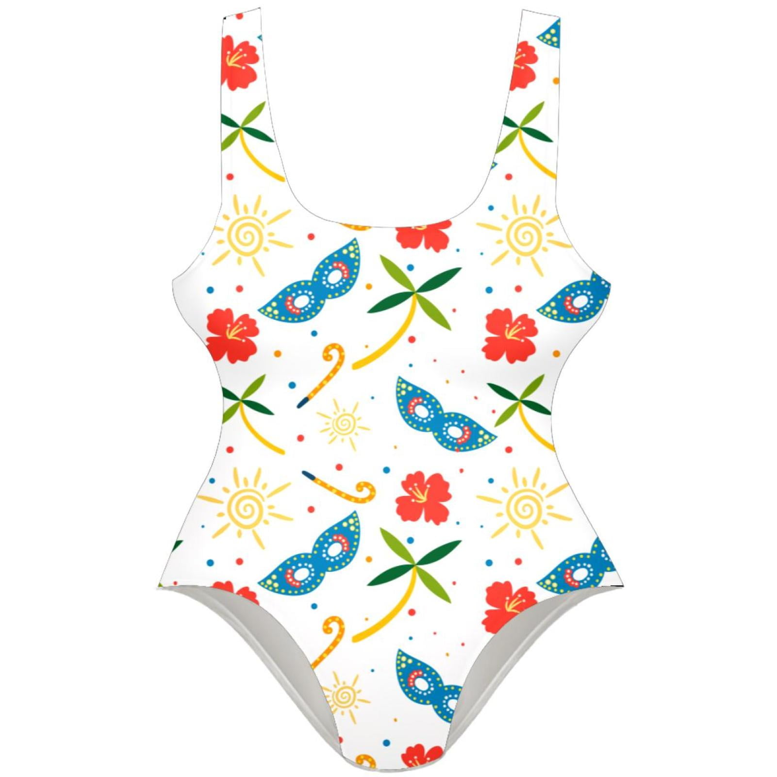 Ownsummer Colorful Carnival Sun Flower Pattern Stylish One Piece