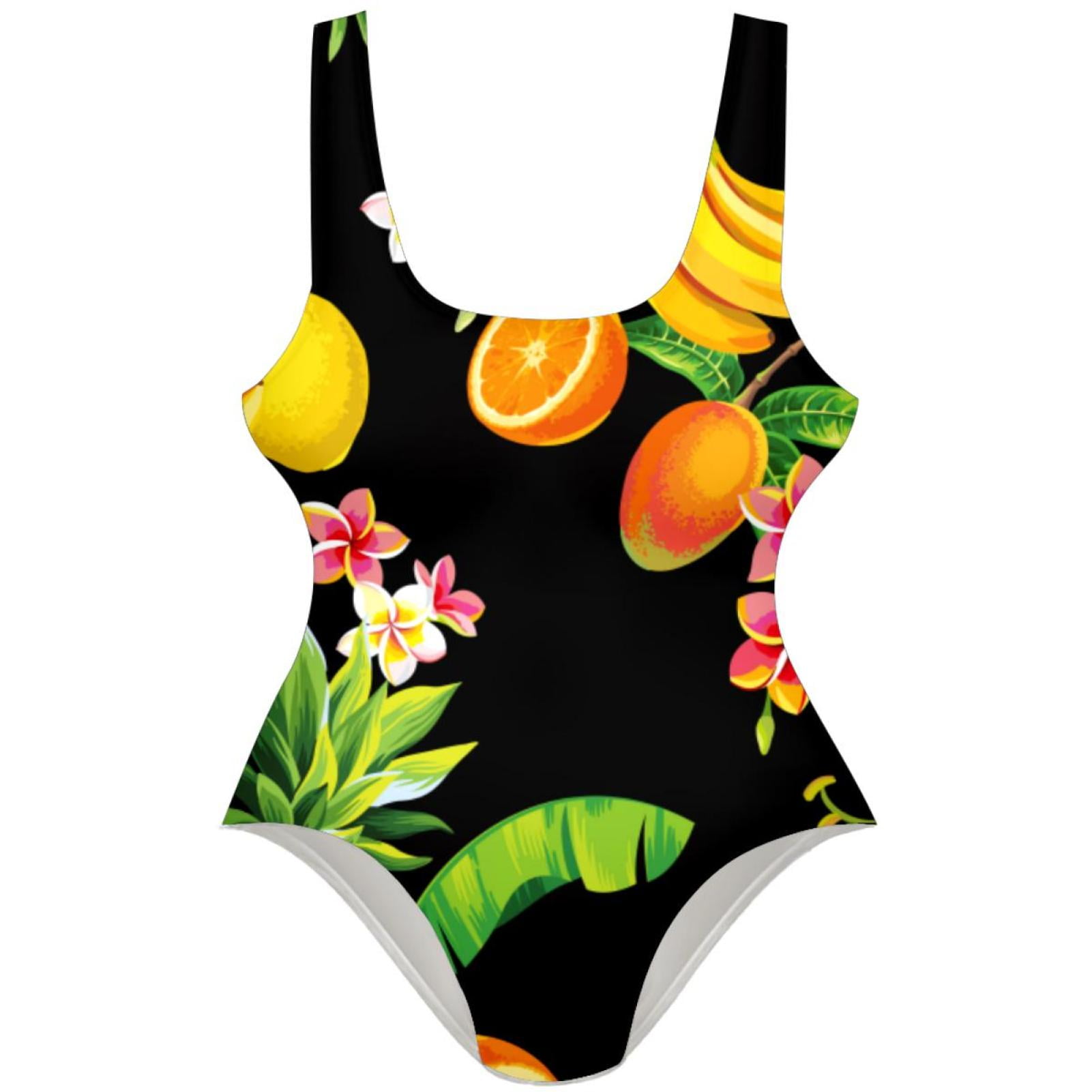Ownsummer Flower Pattern Stylish One Piece Swimsuit For Women 80