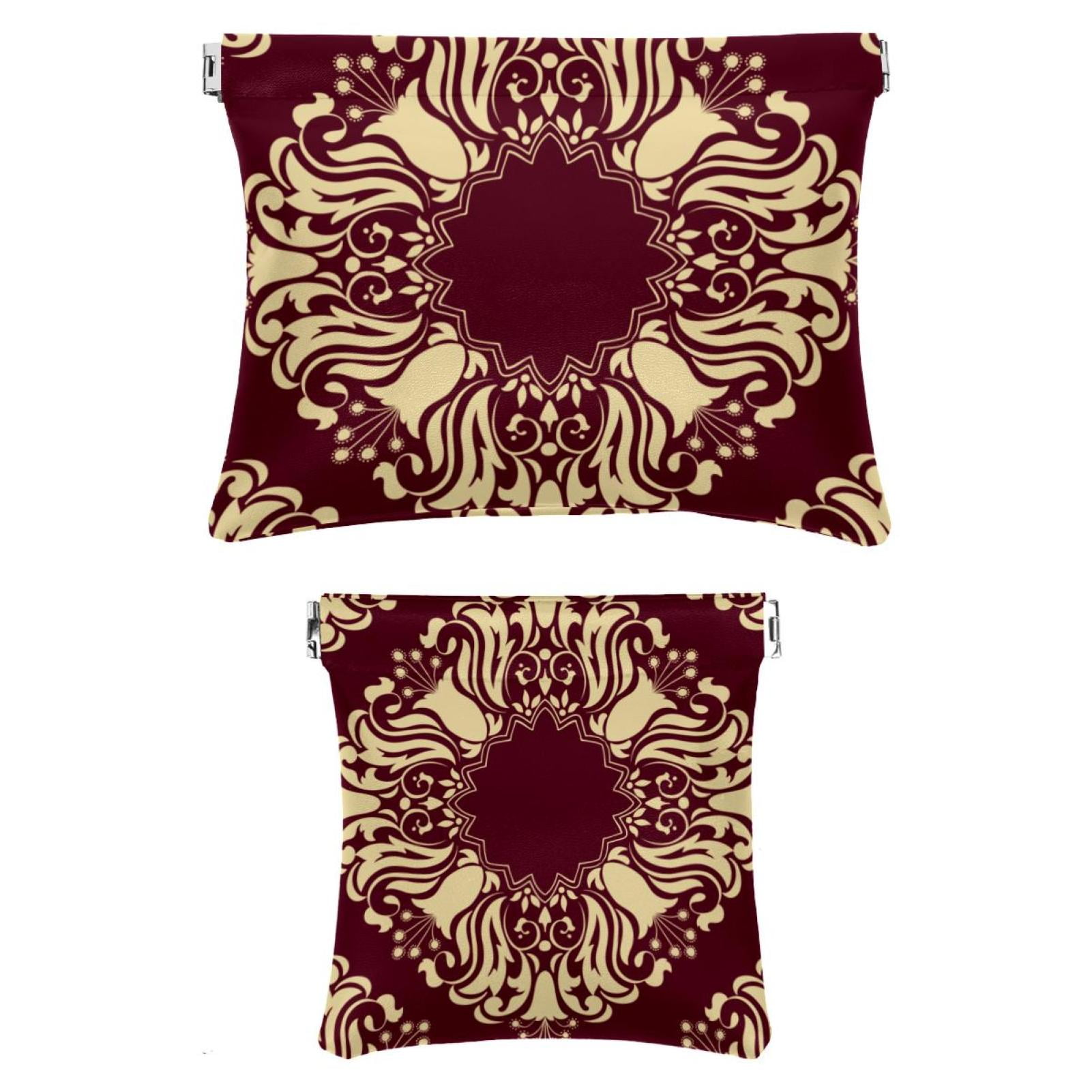 Ownta Arabian Style Arabesque Pattern 6 Pattern Portable 2 Pack Pu