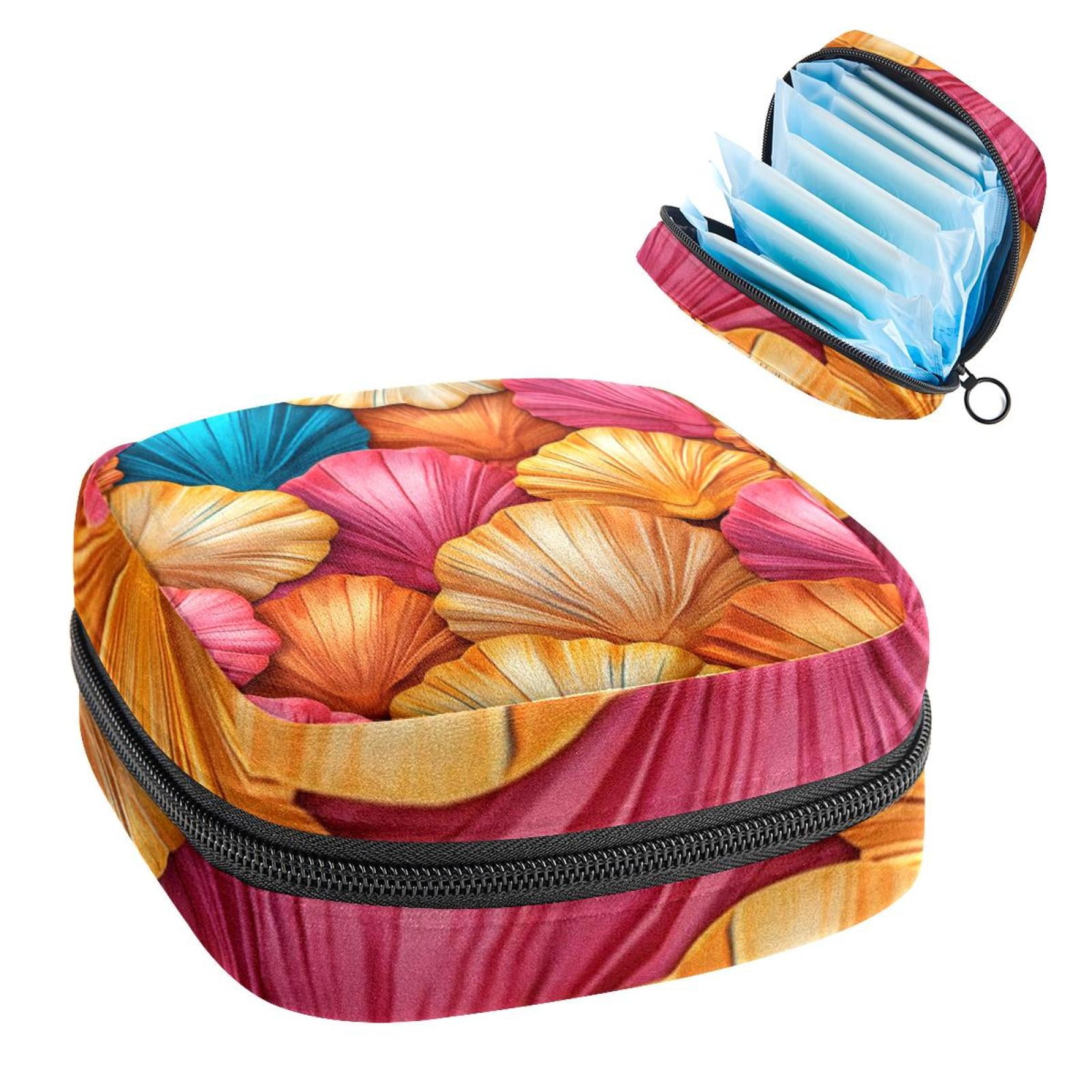 Ownta Cameo Shell Pattern Premium Storage Bag Period Purse Pencil