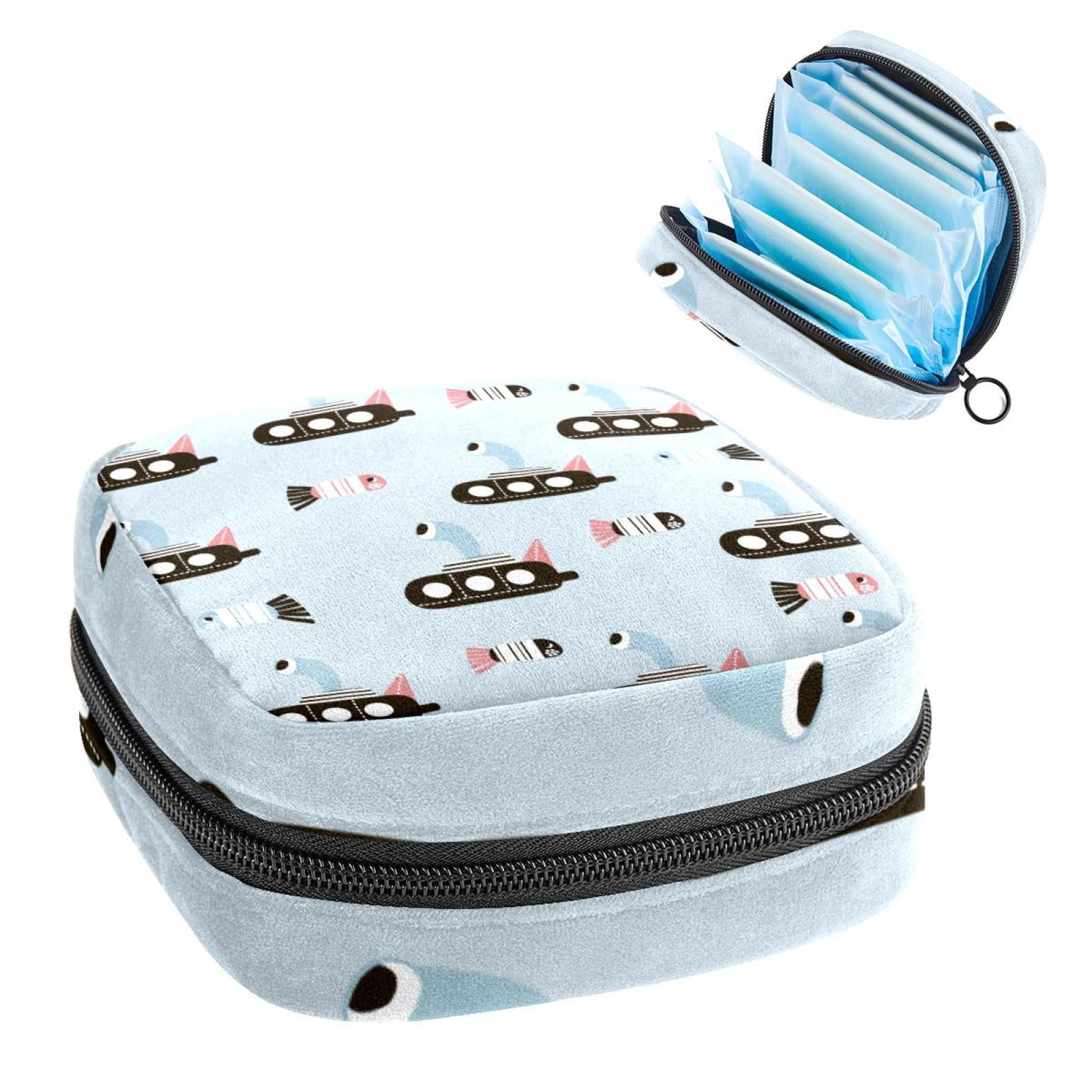 Ownta Cartoon Tanks Cute Pattern Pattern Premium Storage Bag Period