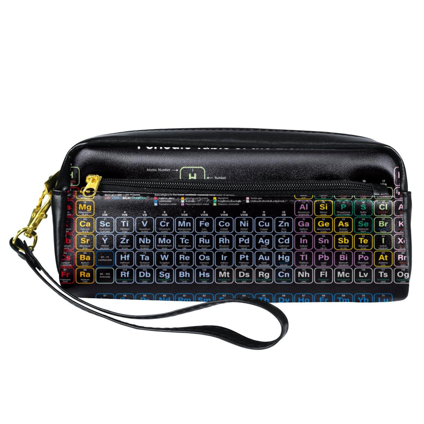 OWNTA Chemical Periodic Table of the Elements Pattern Stylish PU ...