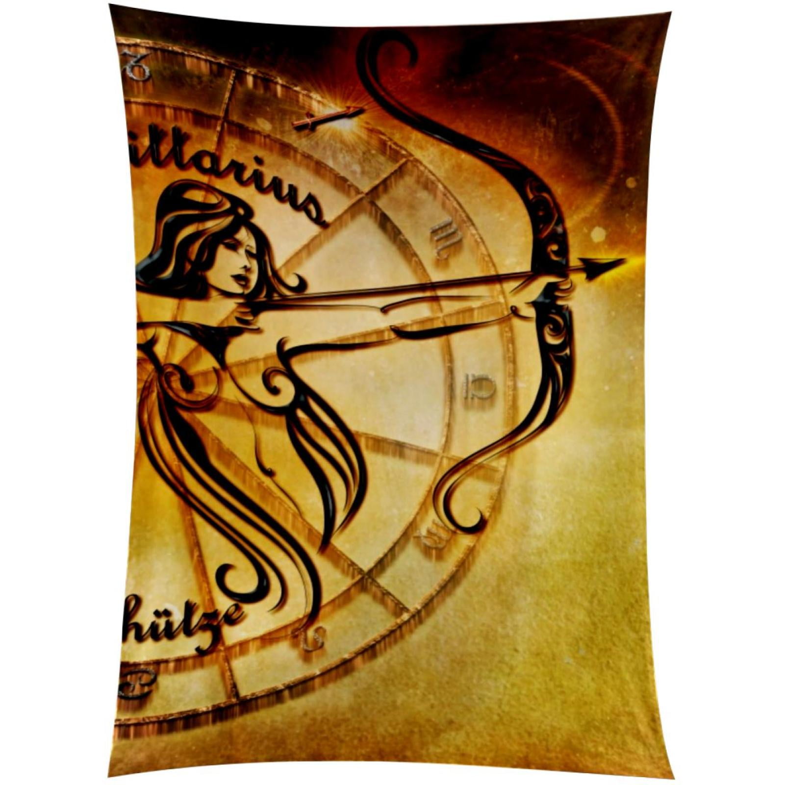 OWNTA Contactors Zodiac Horoscope Astrology Pattern Stunning Polyester ...