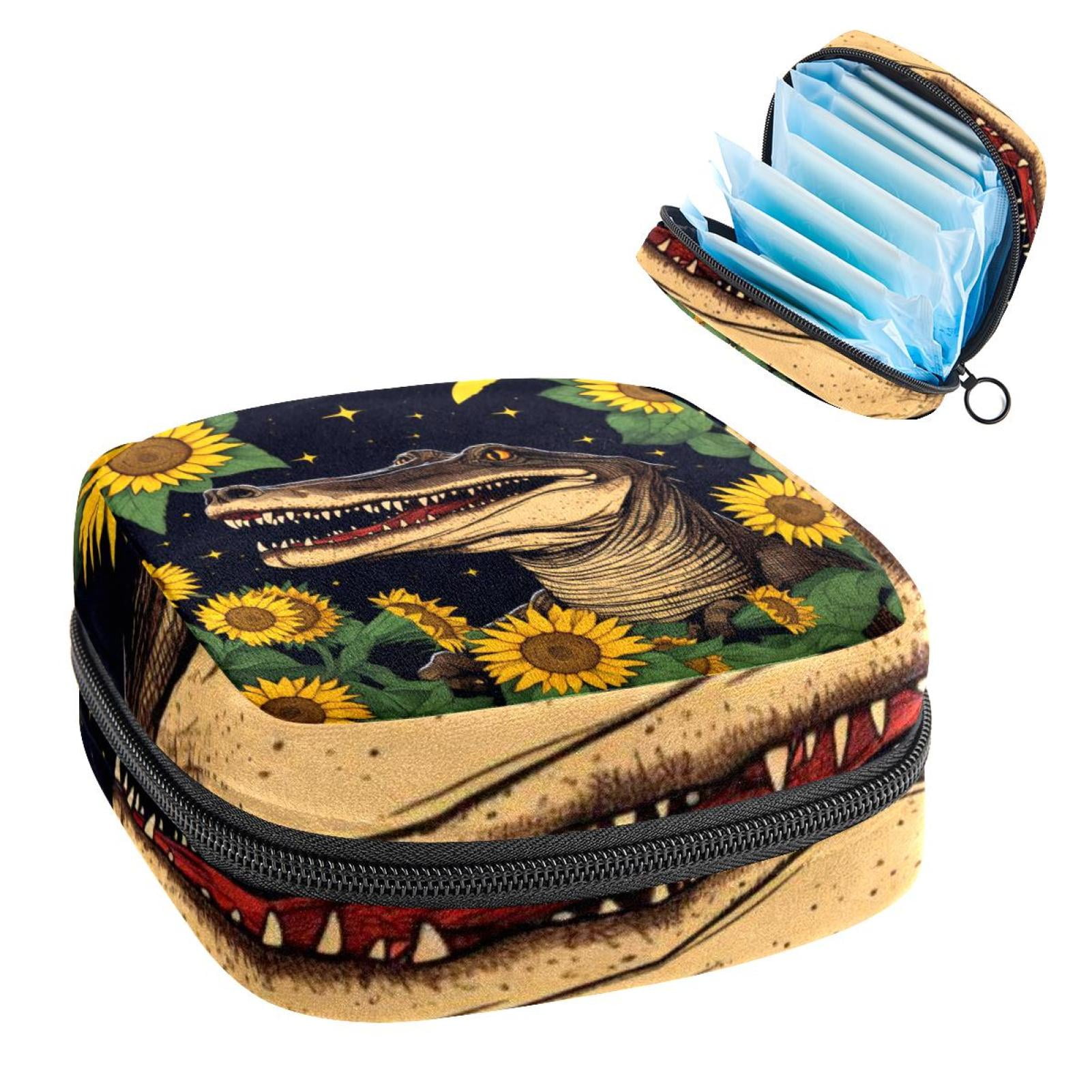 Ownta Crocodile Star Sunflower Pattern Premium Storage Bag Period
