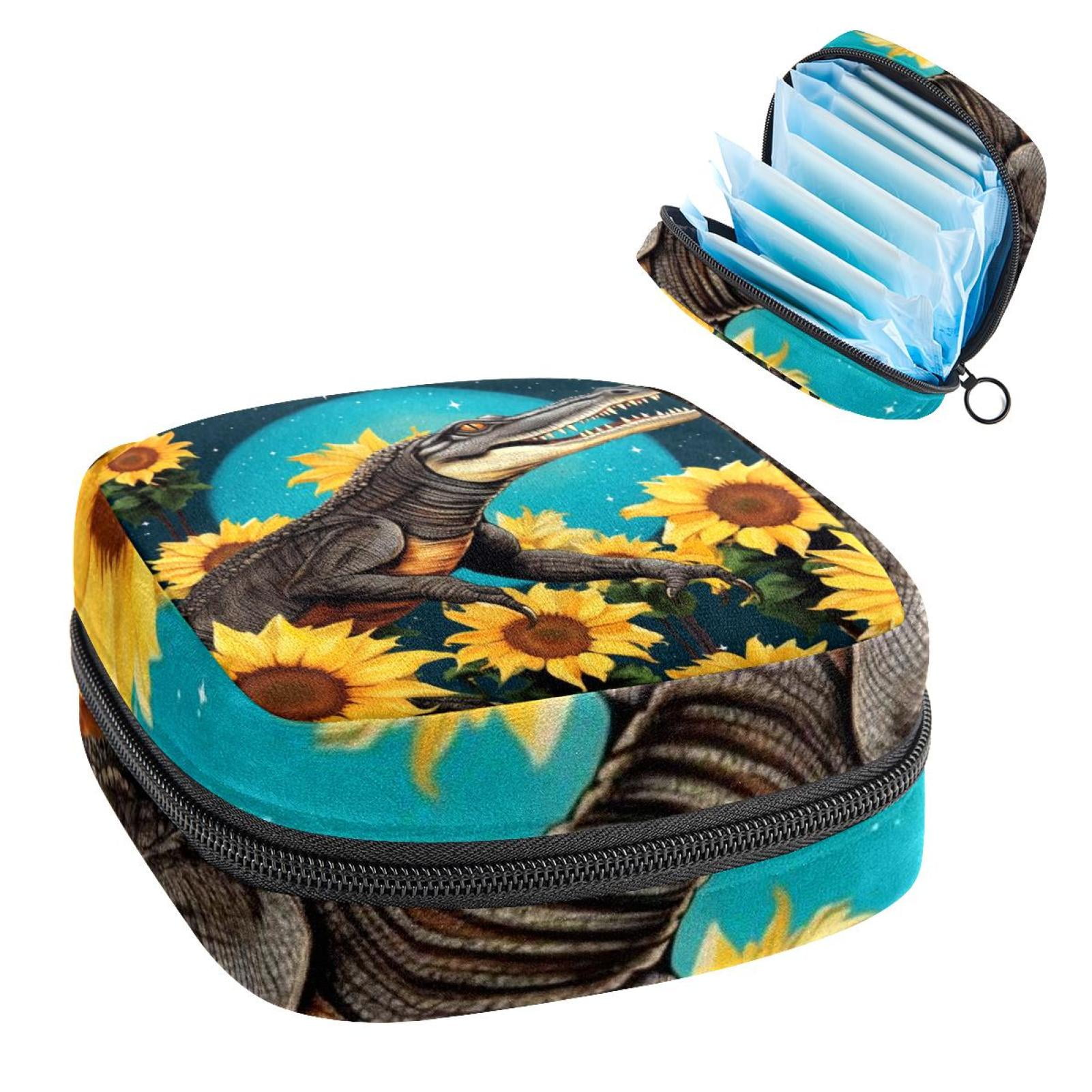 Ownta Crocodile Star Sunflower Pattern Premium Storage Bag Period