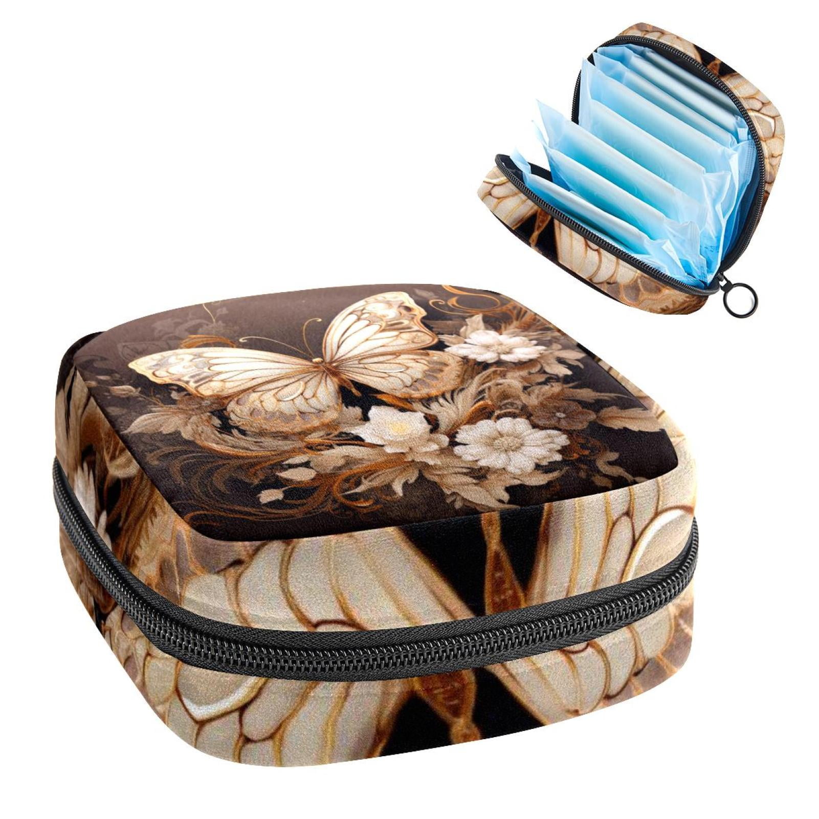 Ownta Fission Butterfly Pattern Premium Storage Bag Period Purse