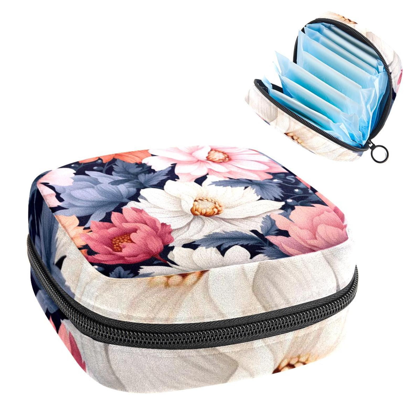 Ownta Floral Pattern Pattern Premium Storage Bag Period Purse Pencil