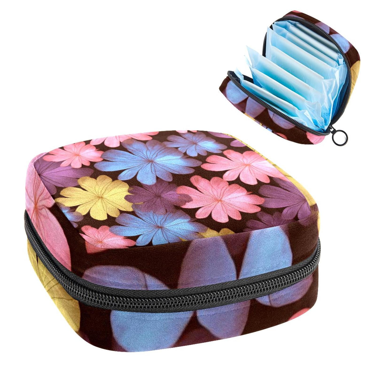 Ownta Floral Pattern Pattern Premium Storage Bag Period Purse Pencil