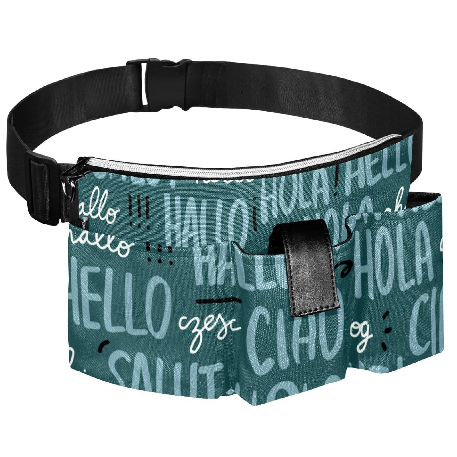 OWNTA Hello Different Language Pattern Canvas Tool Purses with 210D ...