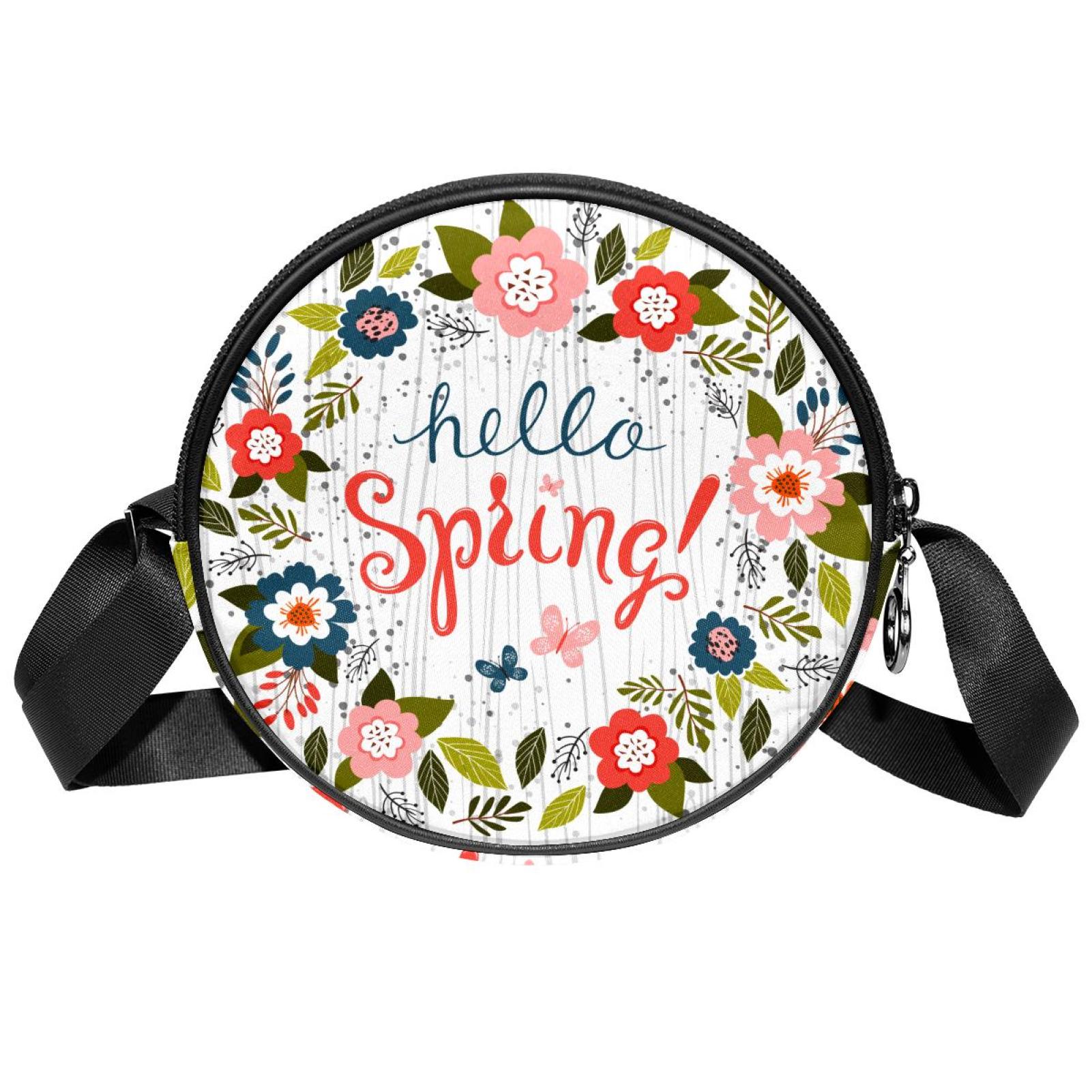 OWNTA Hello Spring Pattern Stylish Twill and Jeanette Diagonal-Span ...