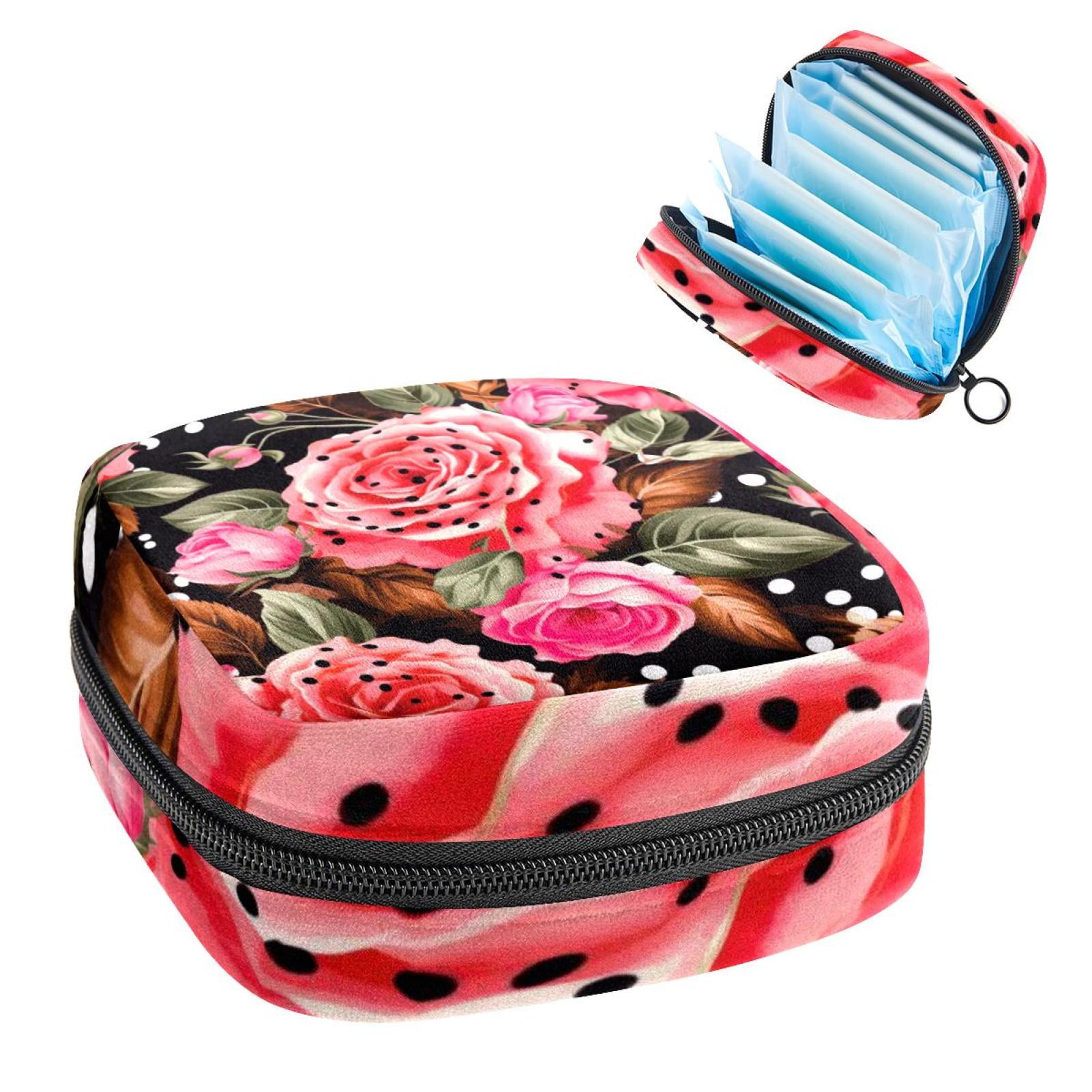 Ownta Leopard Among Rose Bushes Pattern Premium Storage Bag Period