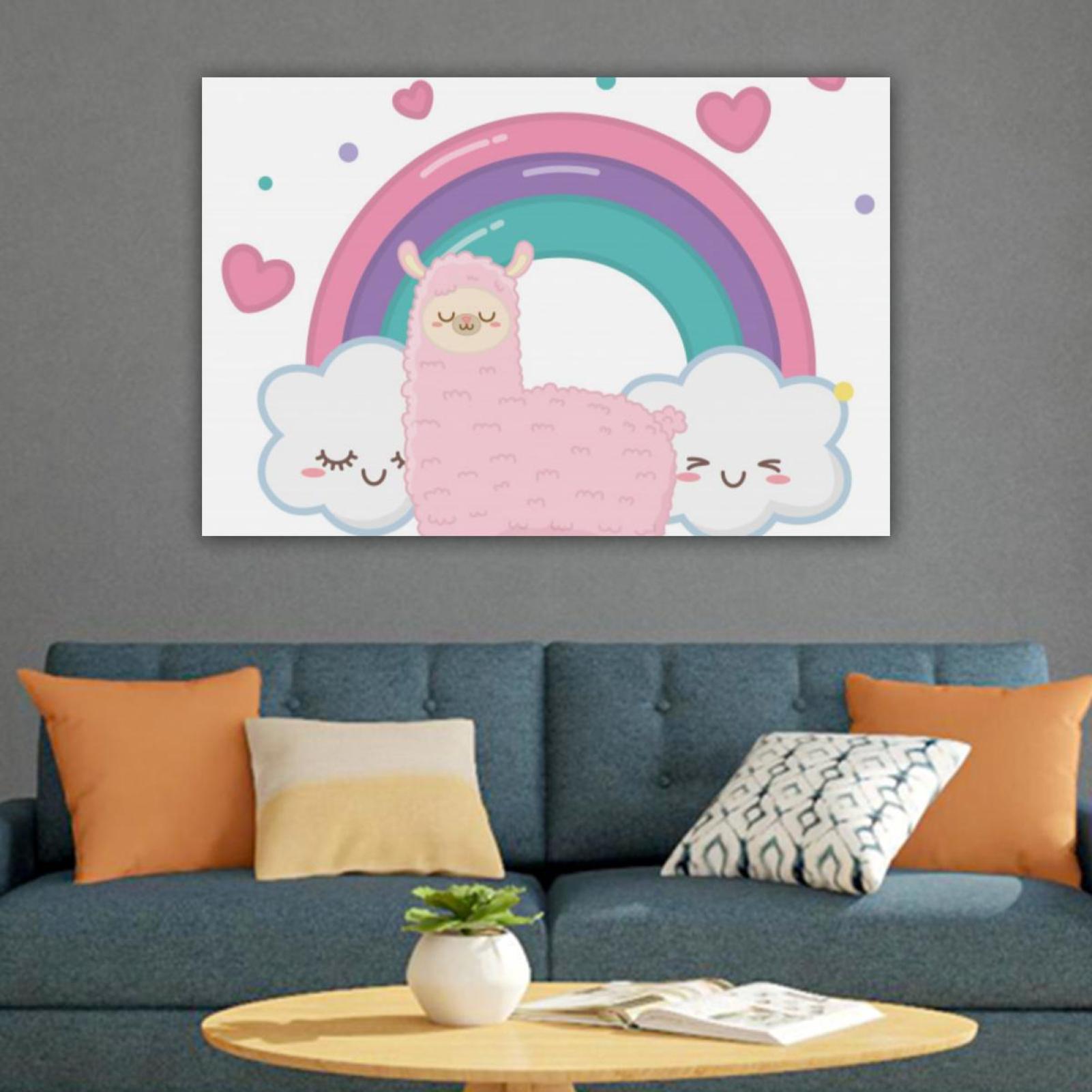 Trademark Fine Art 'Llama Portrait II' Canvas Art by Jennifer ...