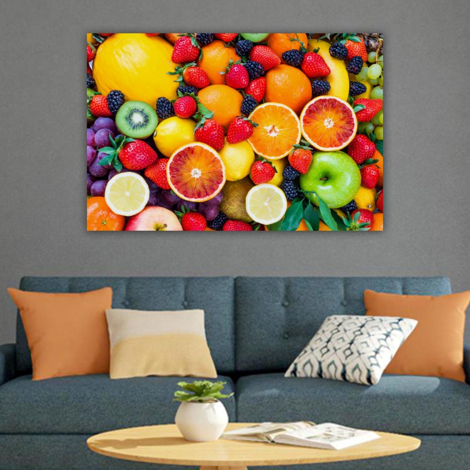 Trademark Fine Art 'Vintage Fruit Raspberries' Canvas Art by Jean Plout ...